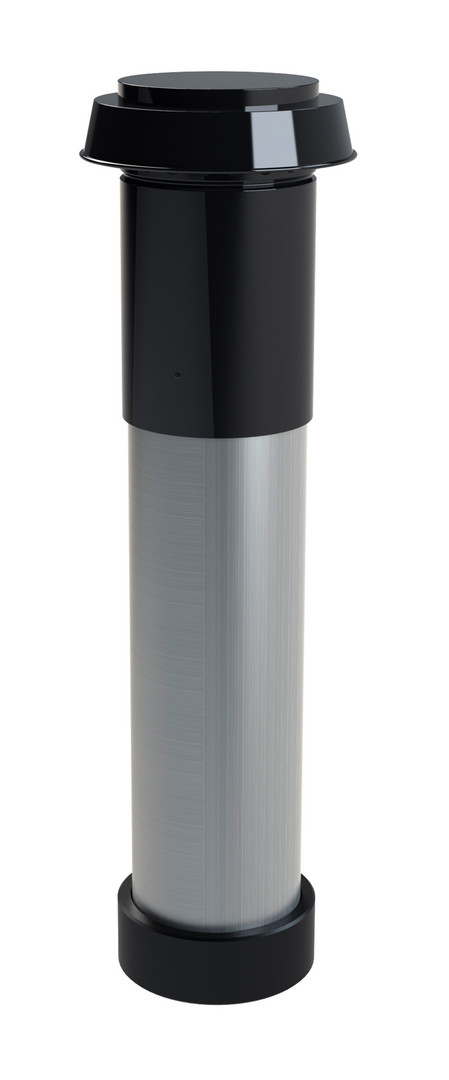 Helios IP-DHS 160, 180, IsoPipe Dachdurchführung schwarz für IP-Rohr DN ...