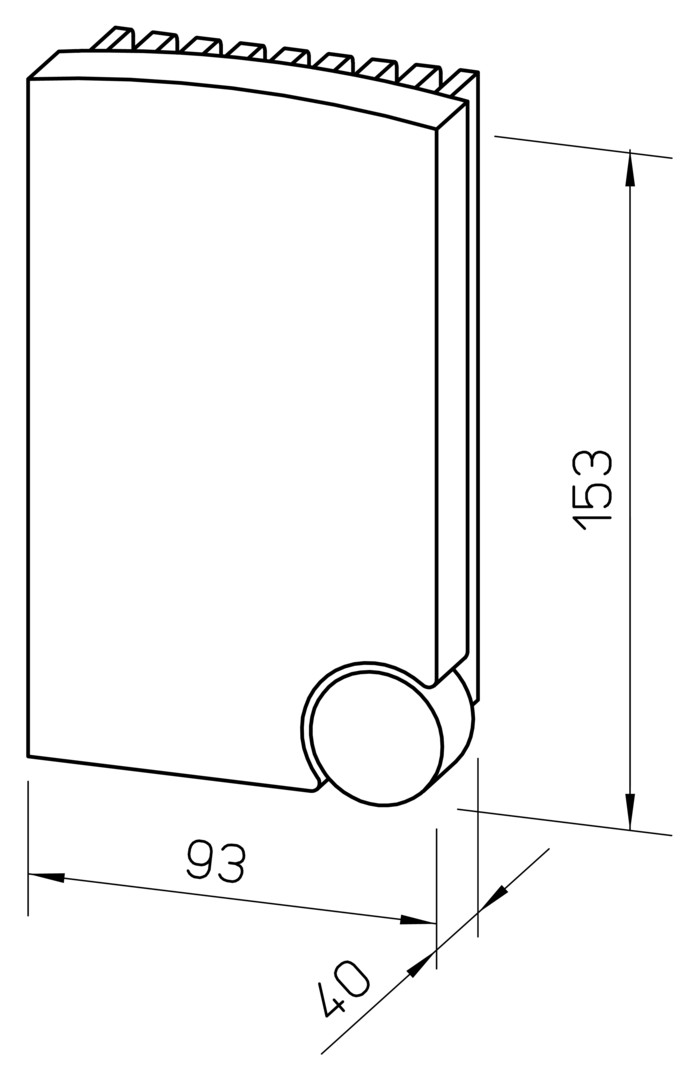 Helios EHS Elektro-Heizregistersteuerung, I max. = 16 A, 3,6 kW / 6,4 ...